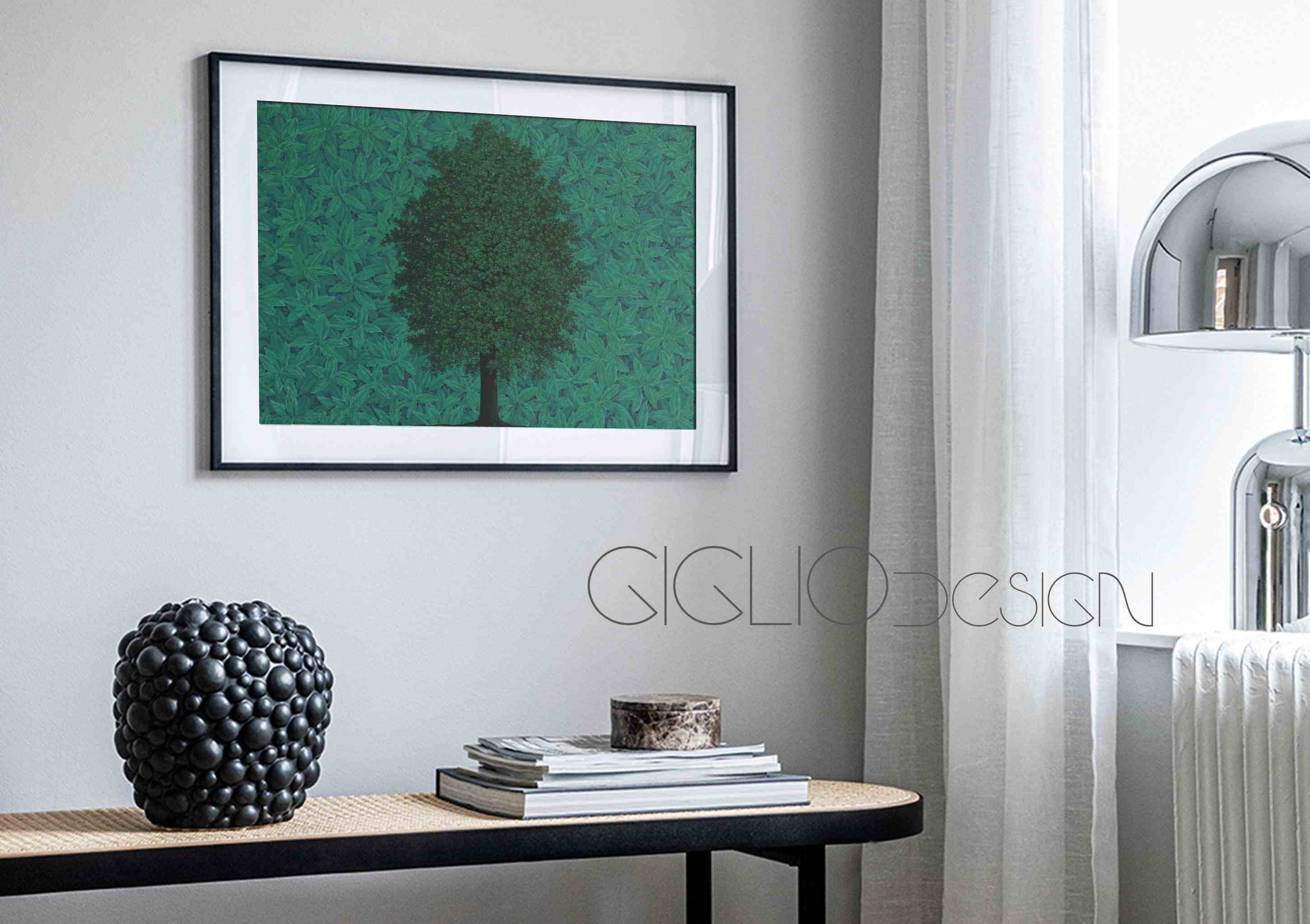 MAGRITTE Print TREE Rene Magritte Poster Magritte Art Print - Etsy México