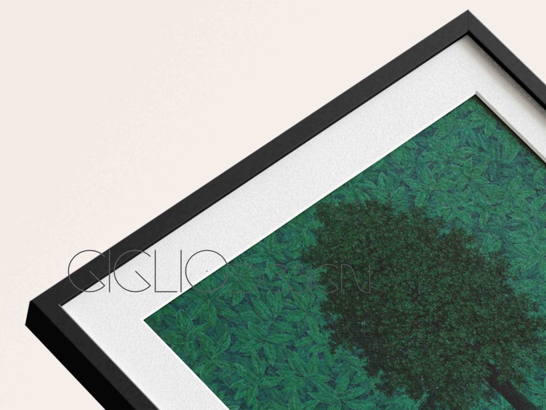 MAGRITTE Print TREE Rene Magritte Poster Magritte Art Print - Etsy México