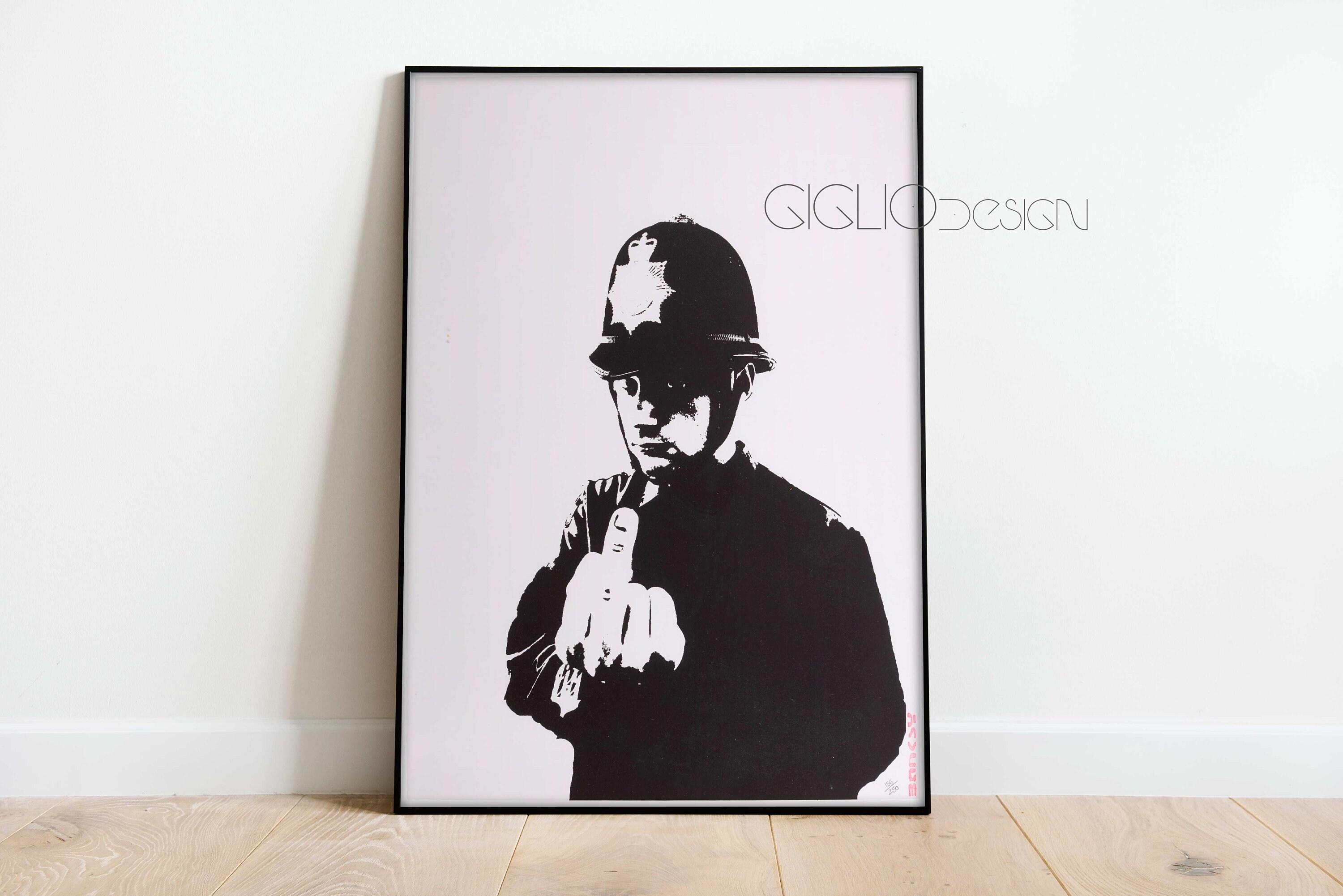 BANKSY, RUDE COPPER, Banksy Print, Banksy Art, Graffiti Art, Gallery ...