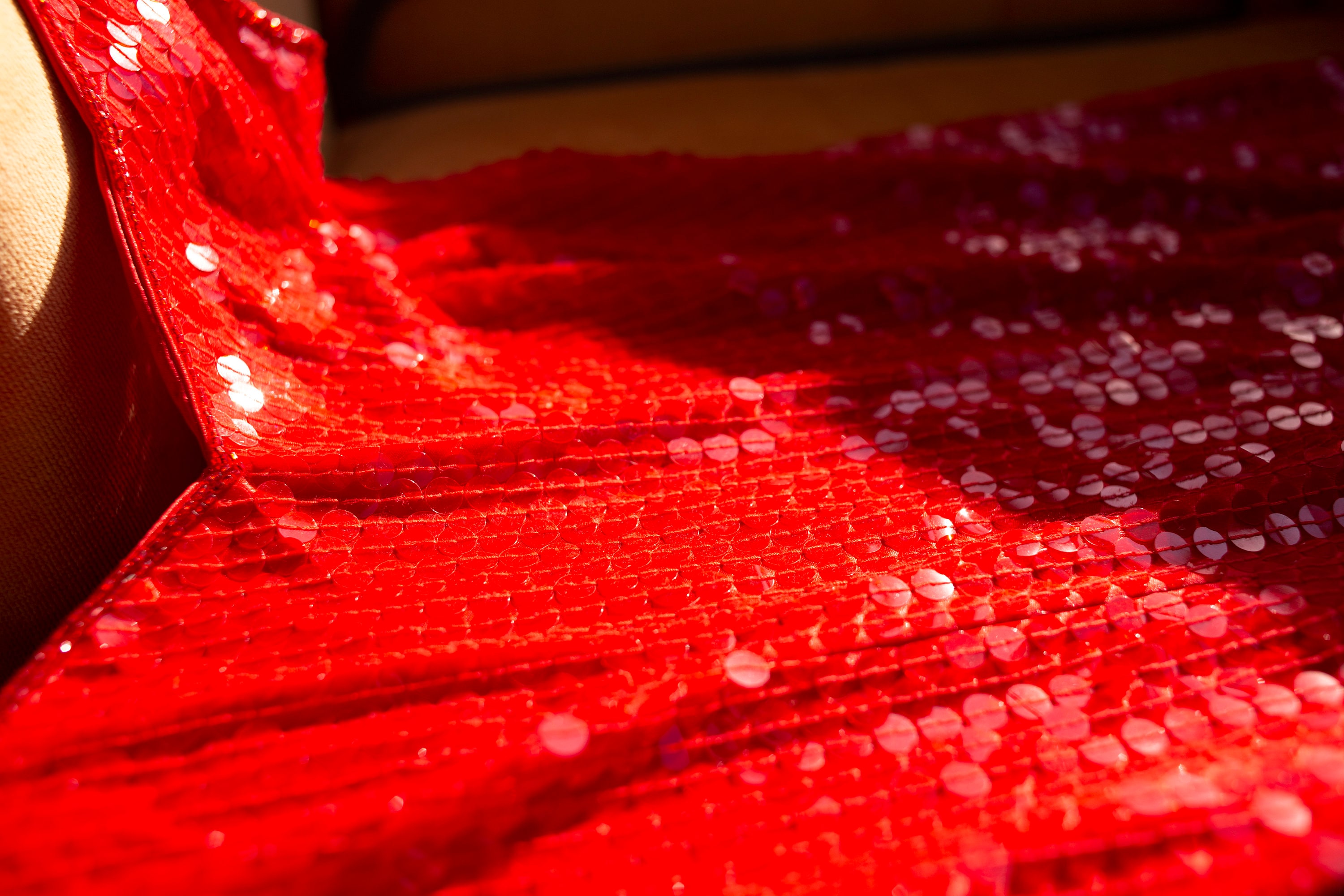 80's Red Sequin Club Dress - Etsy
