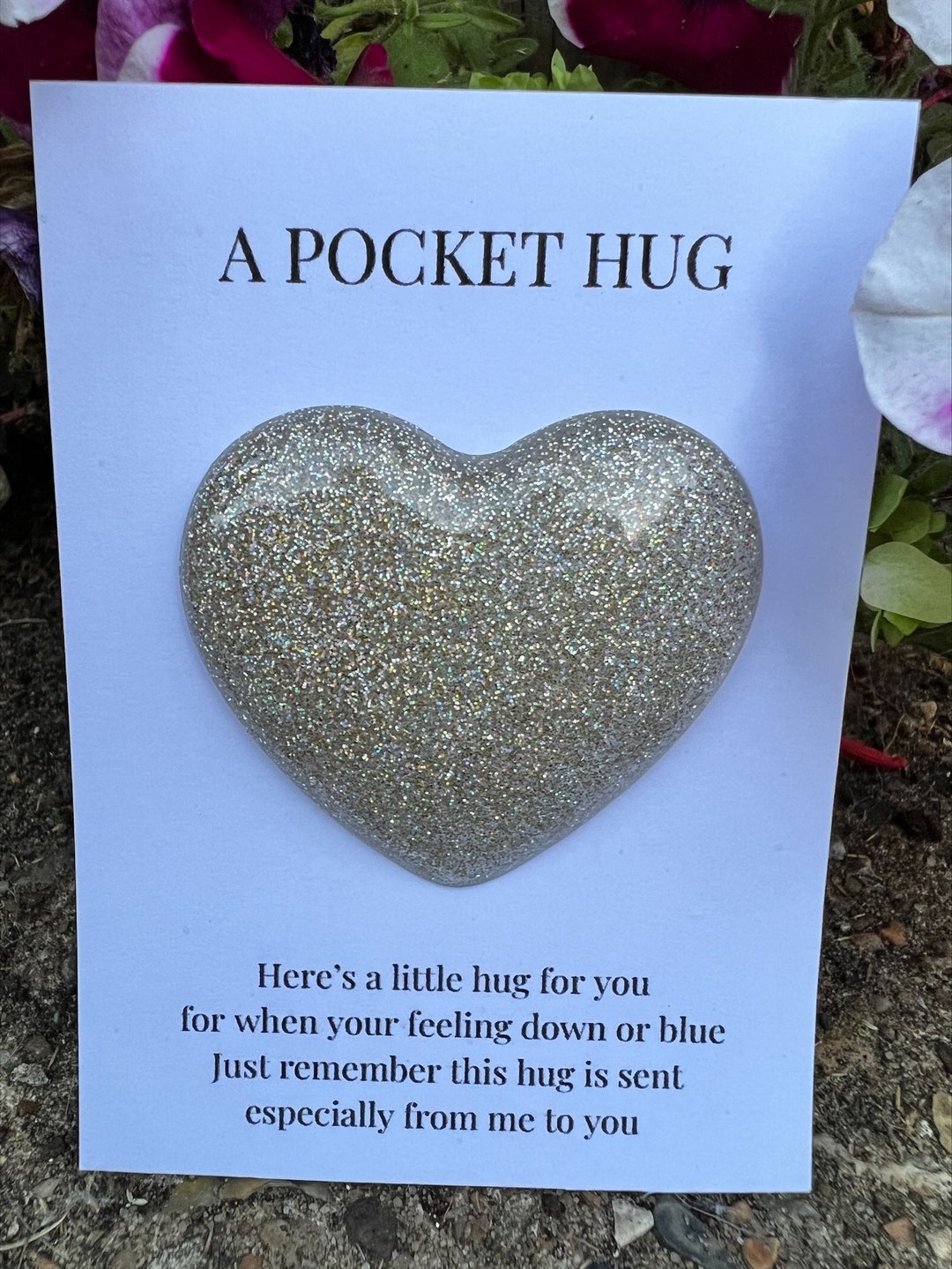 Pocket Hugs Resin Pocket Hugs Pocket Hug Token Pocket - Etsy UK