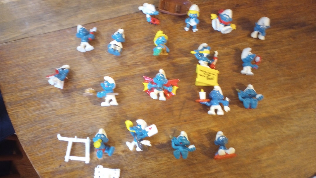 Vintage Smurf Lot 70's and 80's 18 Plus Pieces. - Etsy