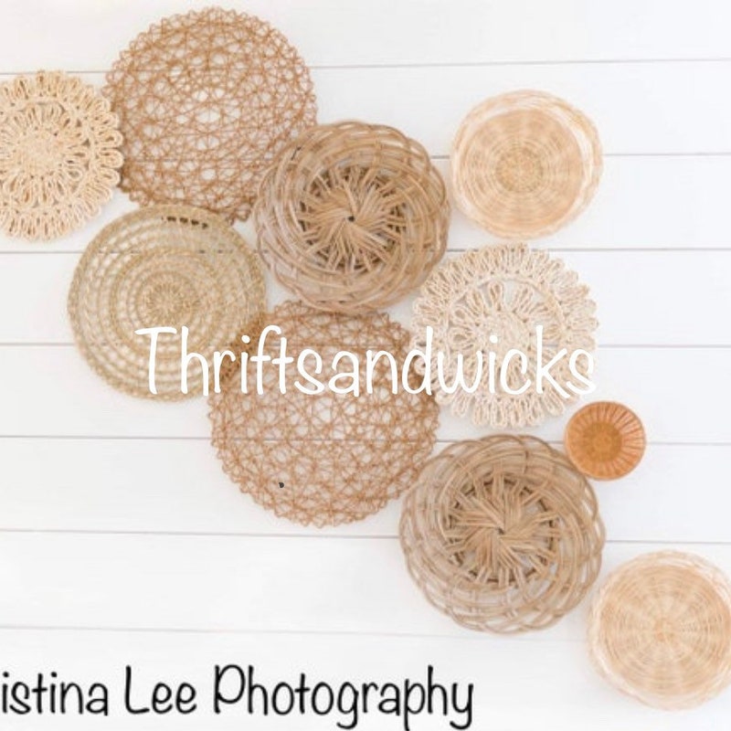 Wicker Wall Decor - Etsy