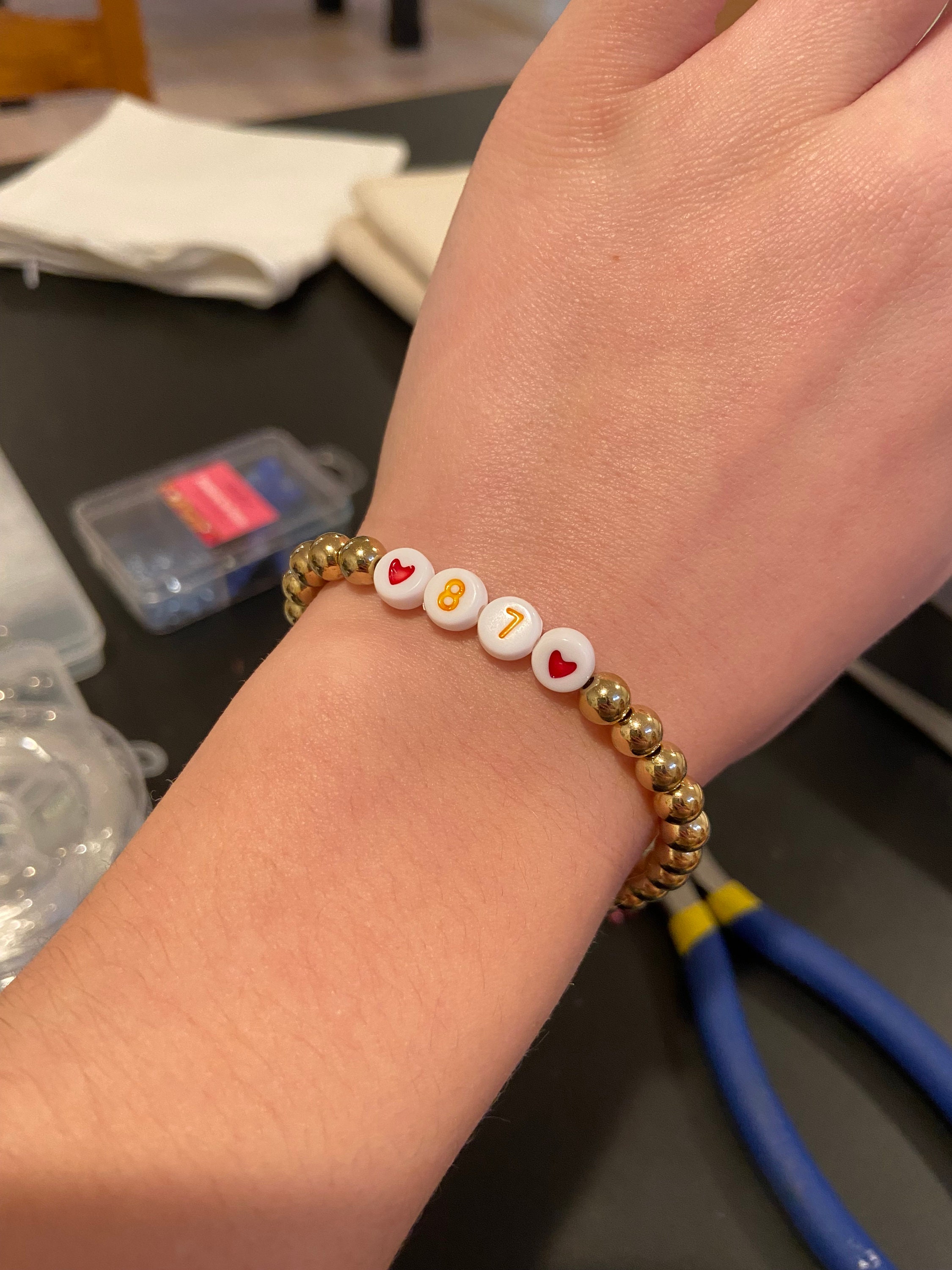 Travis Kelce Taylor Swift 87 Friendship Bracelet - Etsy