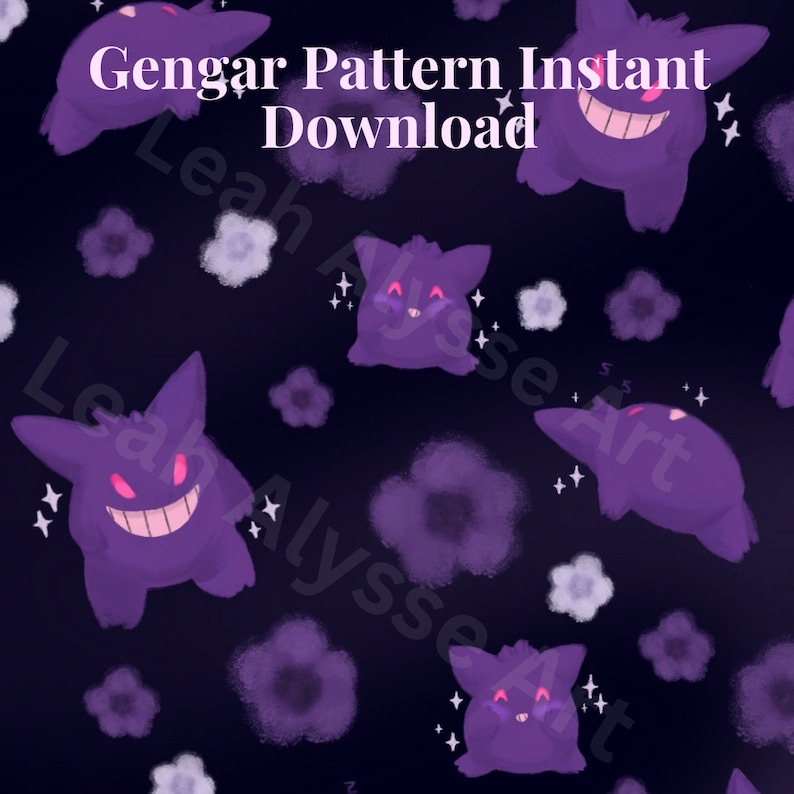 Gengar iPhone and Android Wallpaper, Cute Gengar Phone Background ...