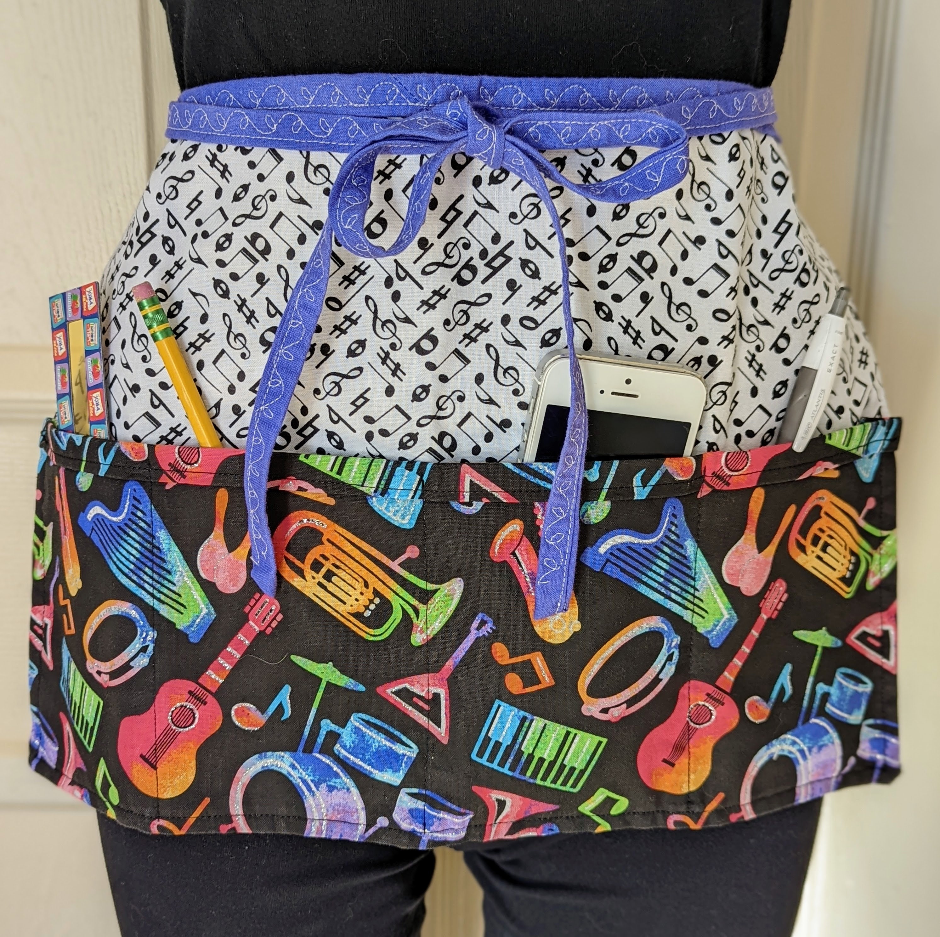 Love of Music Utility Apron/teacher's Apron - Etsy