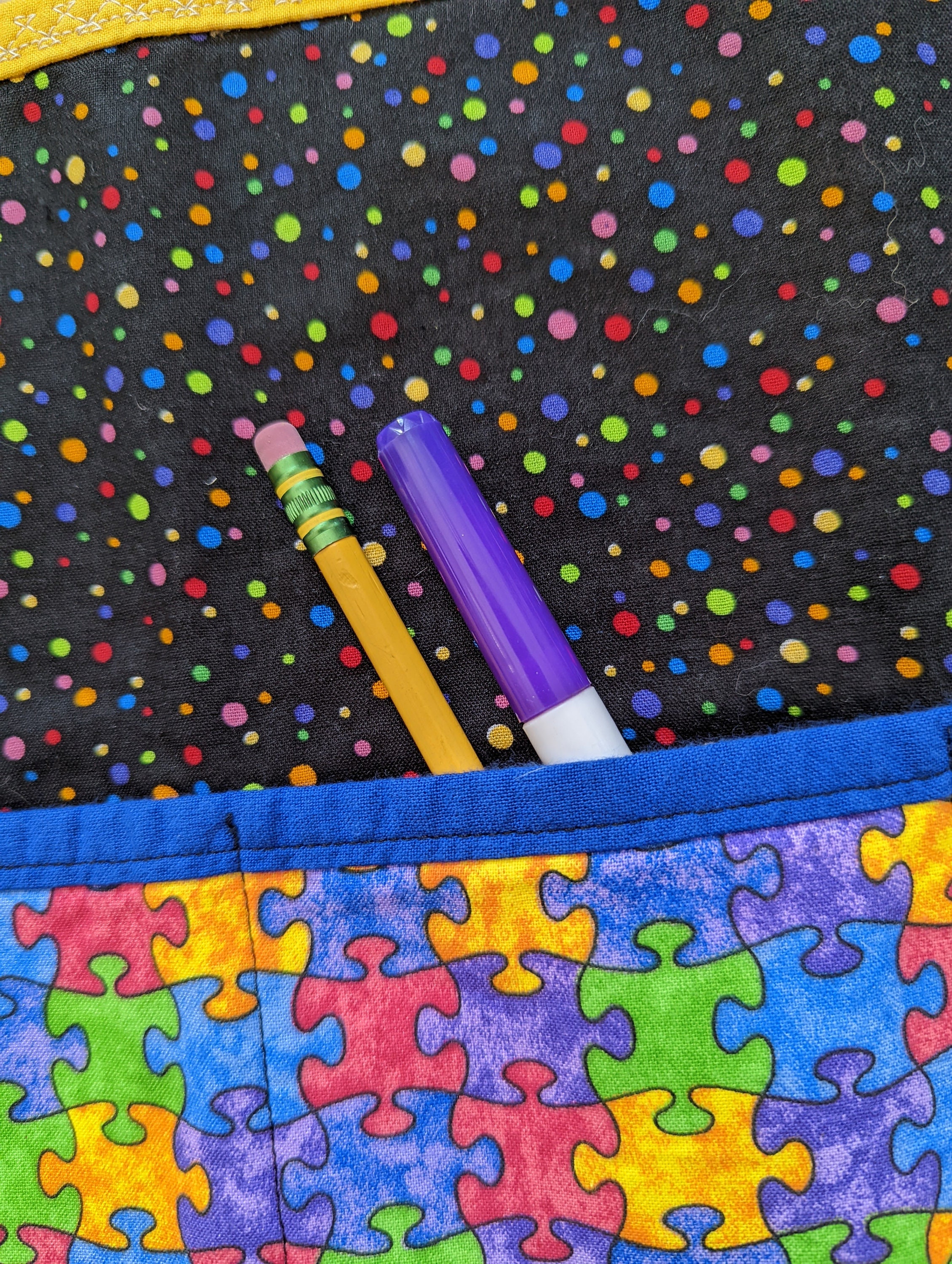 Autism Awareness Utility Apron/teacher's Apron contrast - Etsy