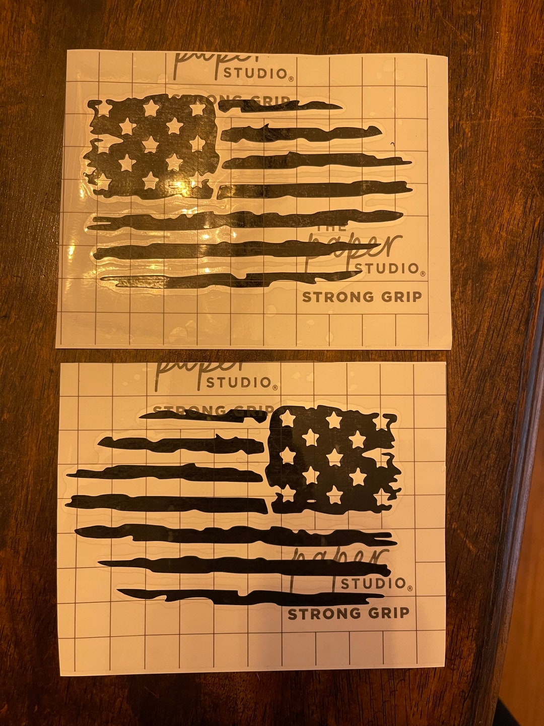 Black Tattered Flag Decal Set for Truck or Other Vehicle - Etsy