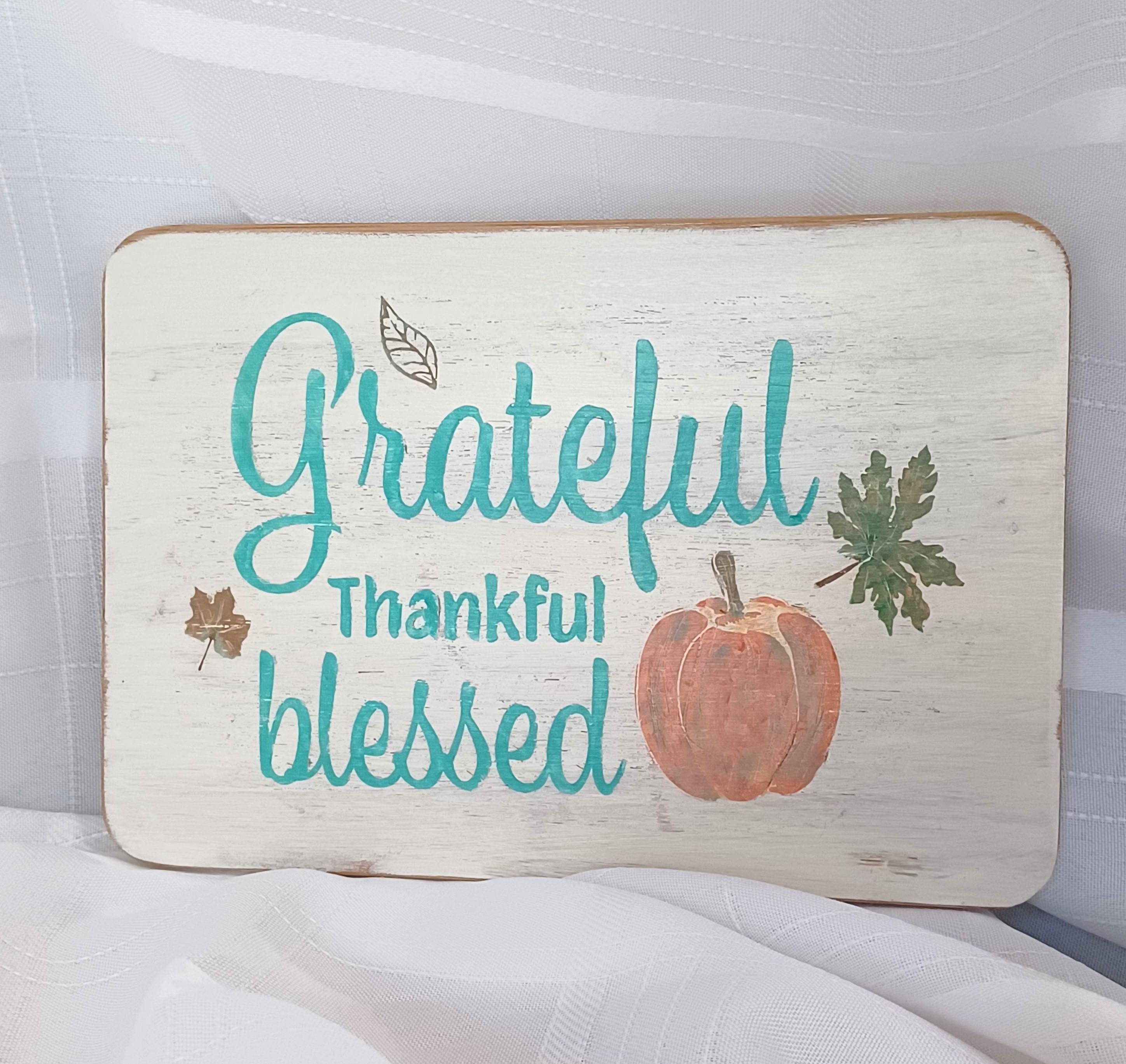 Wood Hand Painted Sign With Slightly Distressed Finish. - Etsy