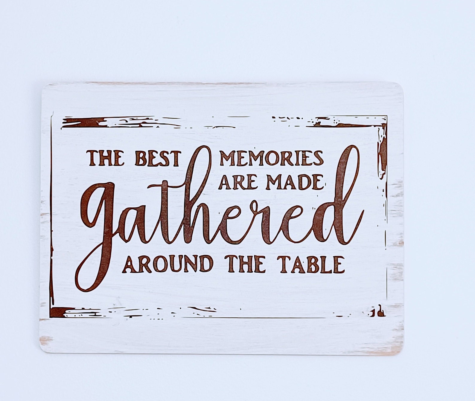 Large Wood Sign Measures 12 X 16 Hand Painted and Slightly Distressed ...