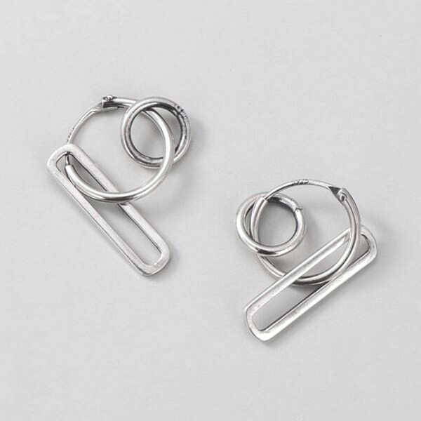 Rectangle Loop - Etsy