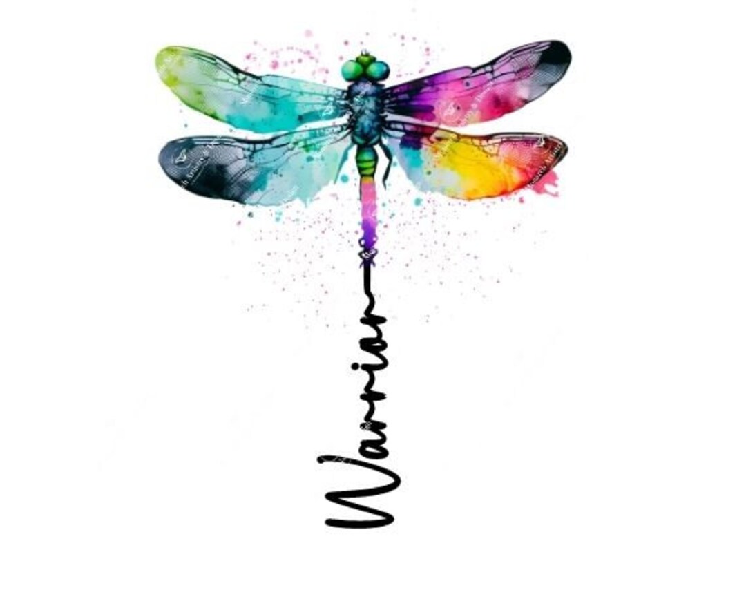 Warrior Dragonfly | Awareness | Survivor | Strong | Dragonfly Clipart ...