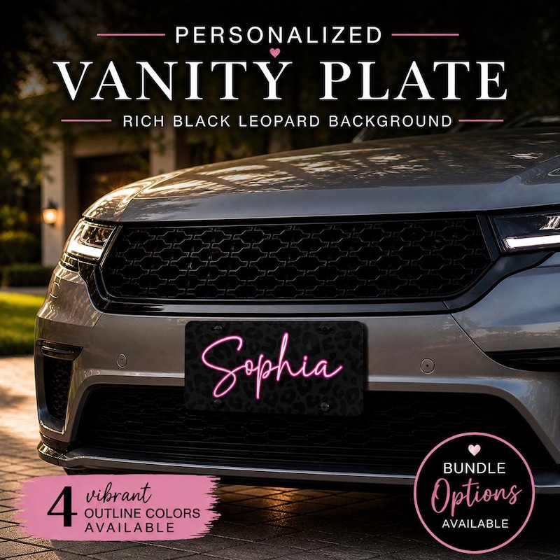 Unique Personalized Car Tags - Etsy