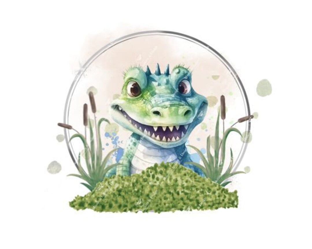 Baby Boy Gator PNG, Baby Boy Alligator Clipart, Later Gator, Baby ...