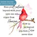 Cardinal Sign From Heaven Digital Art PNG, Sublimation, Memorial Design ...