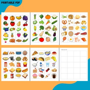 Food Group Sorting Nutrition Activity for Kids Healthy - Etsy