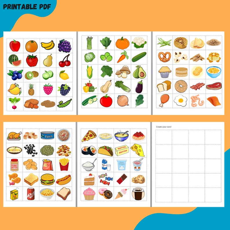 Food Group Sorting Nutrition Activity for Kids Healthy - Etsy