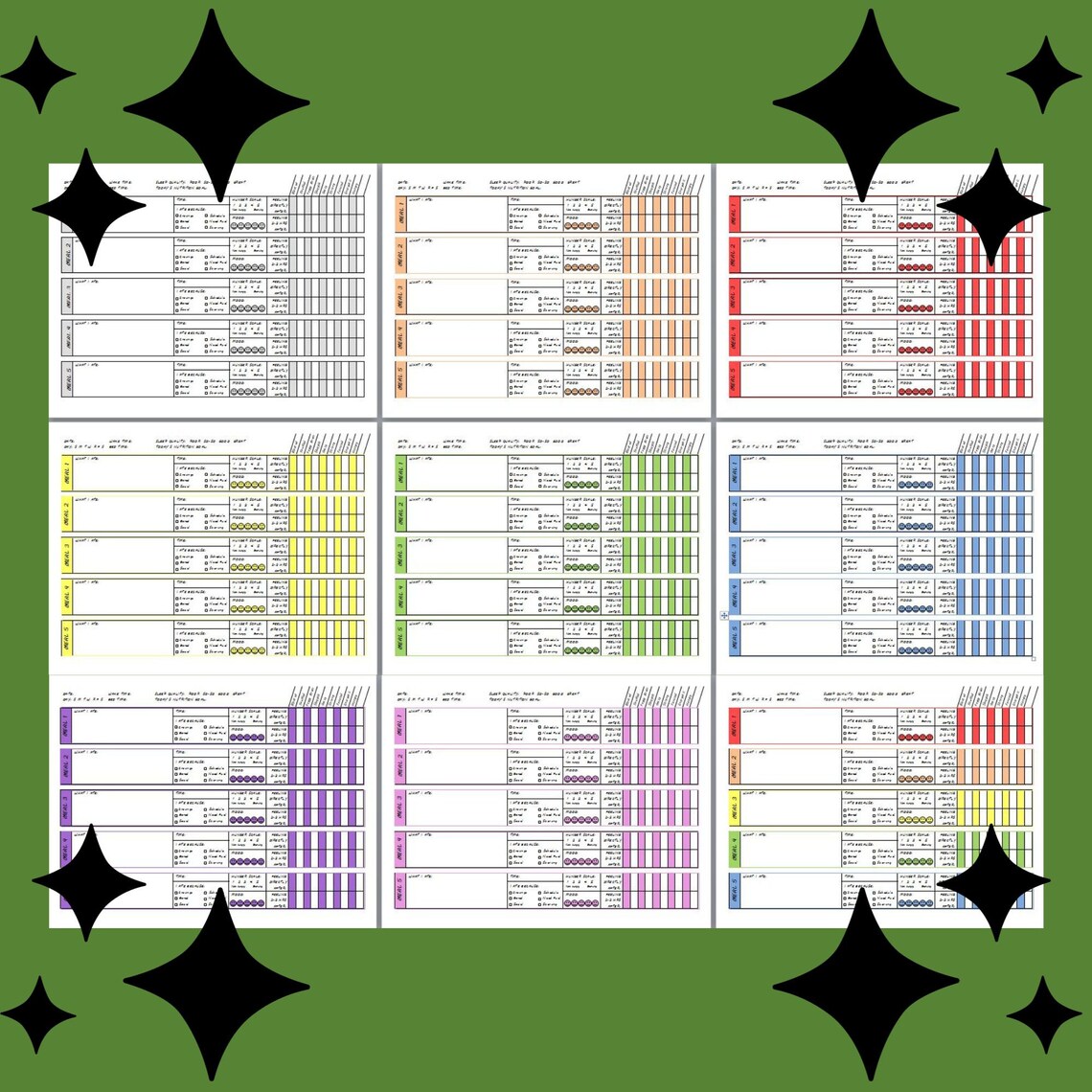 Mindful Eating Journal Printable PDF, Meal Tracker, Health and Wellness ...