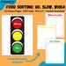 Food Group Sorting Go Slow Whoa Food Sorting Nutrition - Etsy Canada