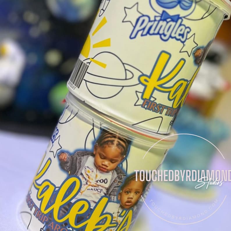 Custom Pringles Can Wrappers: Personalized Birthday Party Favors - Etsy