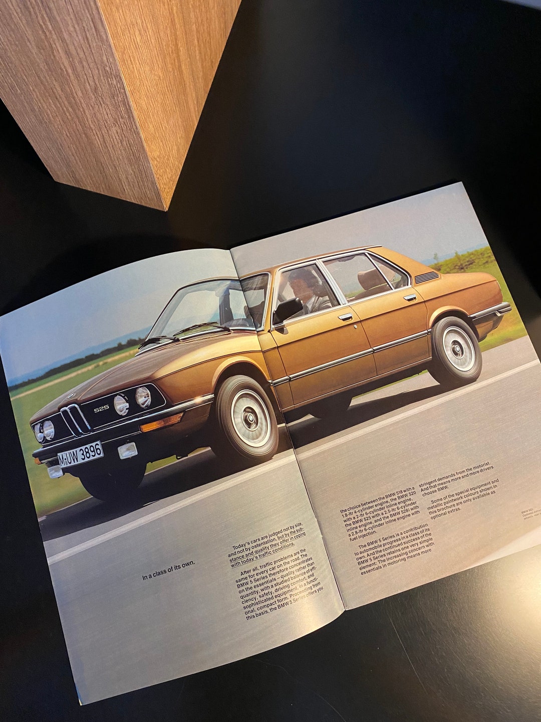 BMW Classic Car Brochure, Vintage Car Folder, BMW Classic Car Brochure ...