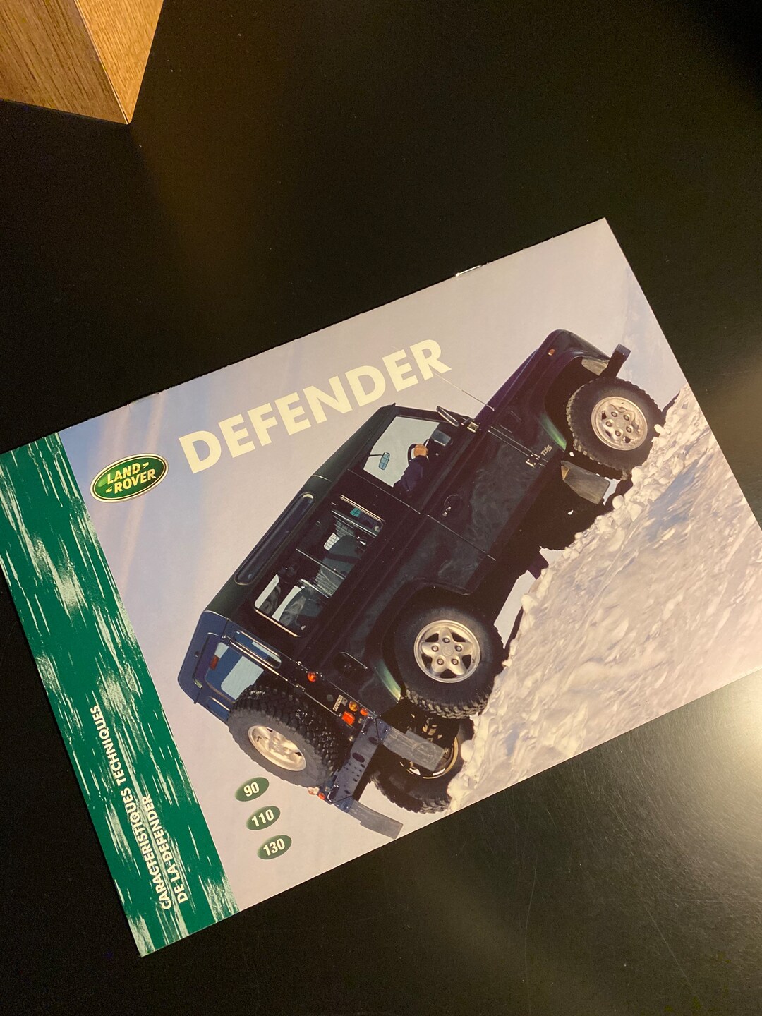 Land Rover Defender Classic Car Brochure, Vintage Car Folder, Land ...