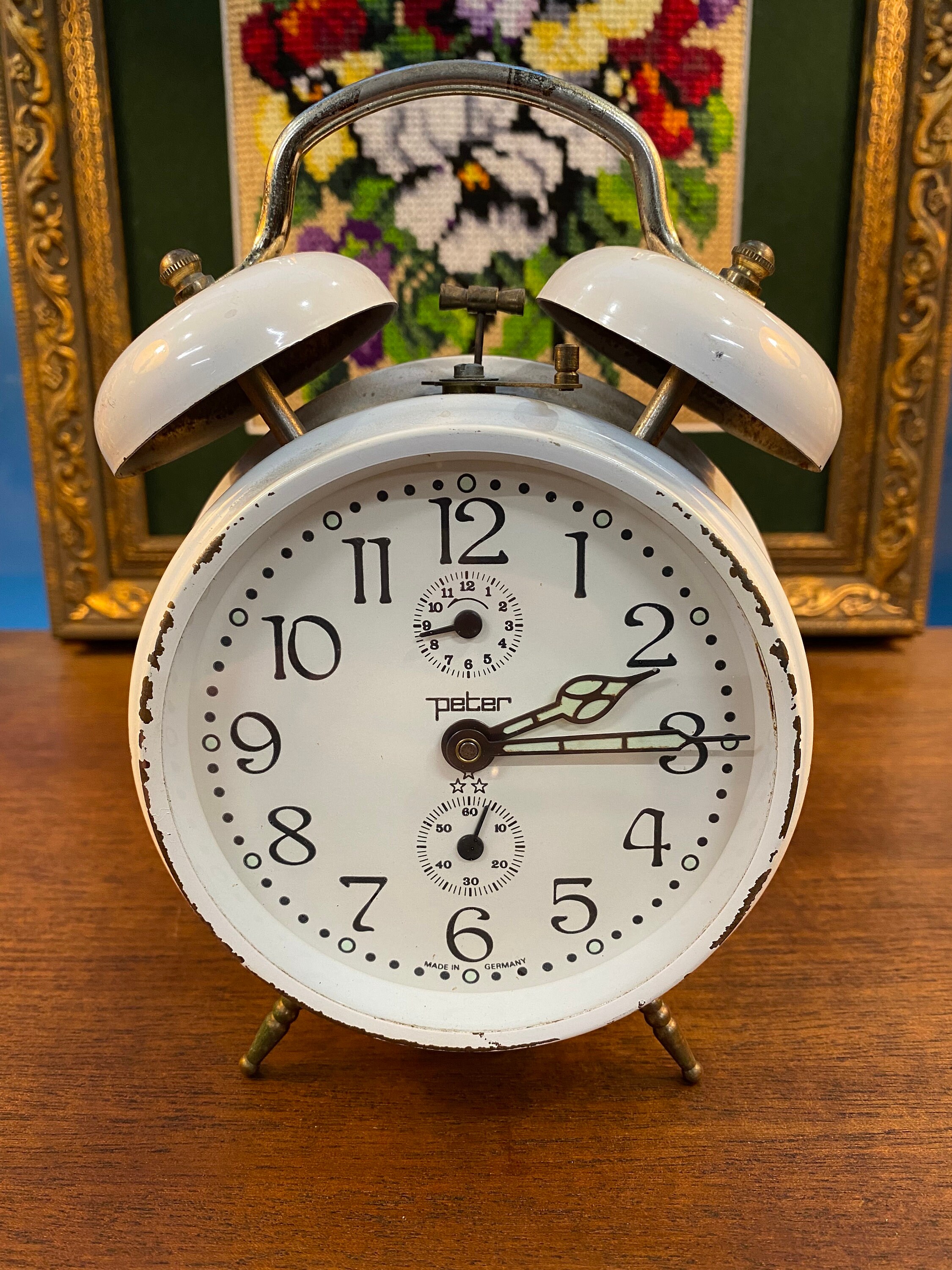 Peter Desk Clock, Collectible Unique Clock, First Quality, Excellent ...