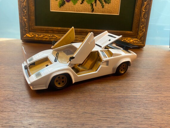 Lamborghini Countach Diecast Lamborghini Collection Cars 1 24 Scale Vintage Car Diecast Etsy Canada