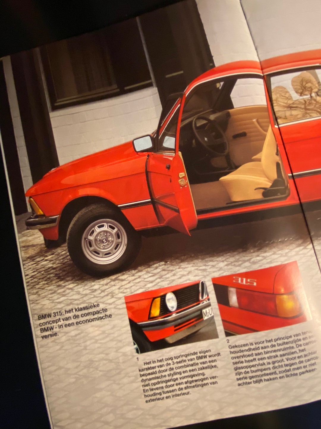 BMW 315 Car Brochure, Vintage Car Folder, BMW Classic Car Brochure - Etsy
