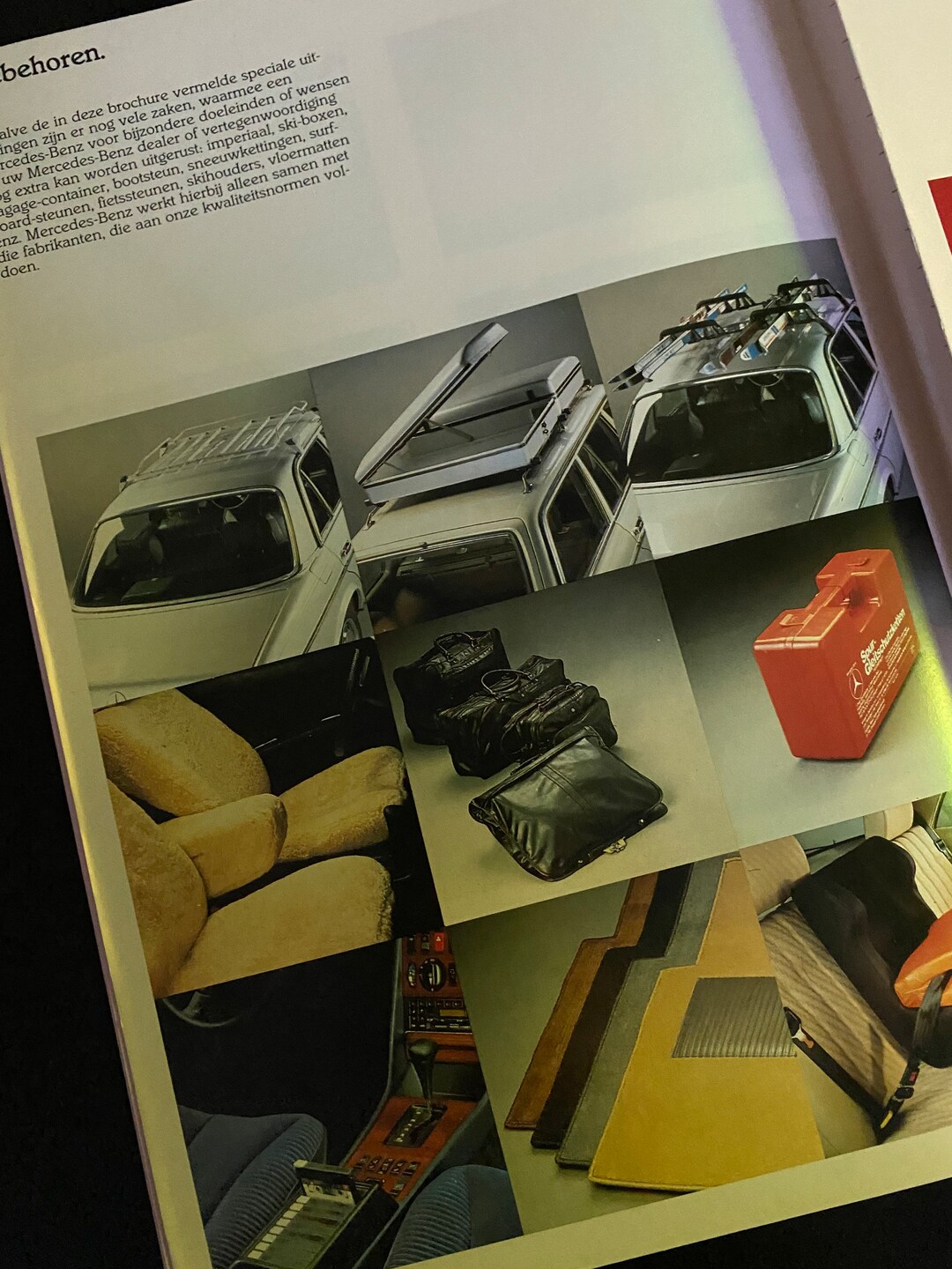 Mercedes Benz Car Brochure, Vintage Car Folder, Mercedes Benz Classic ...