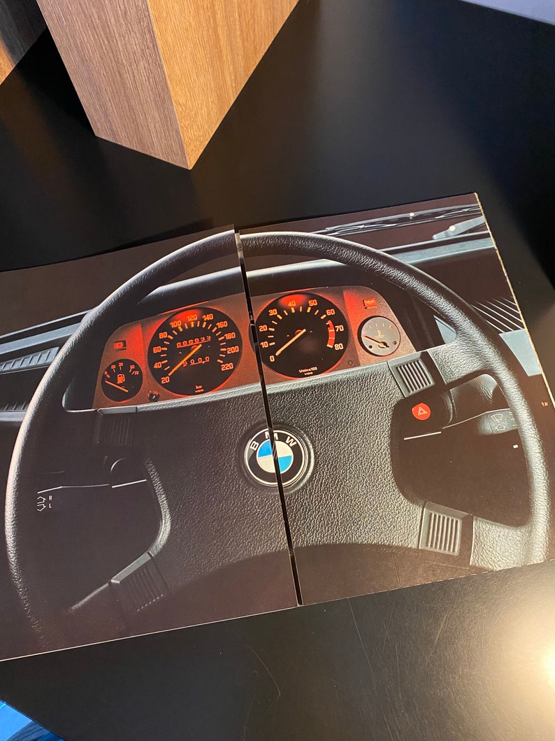 BMW Classic Car Brochure, Vintage Car Folder, BMW Classic Car Brochure ...