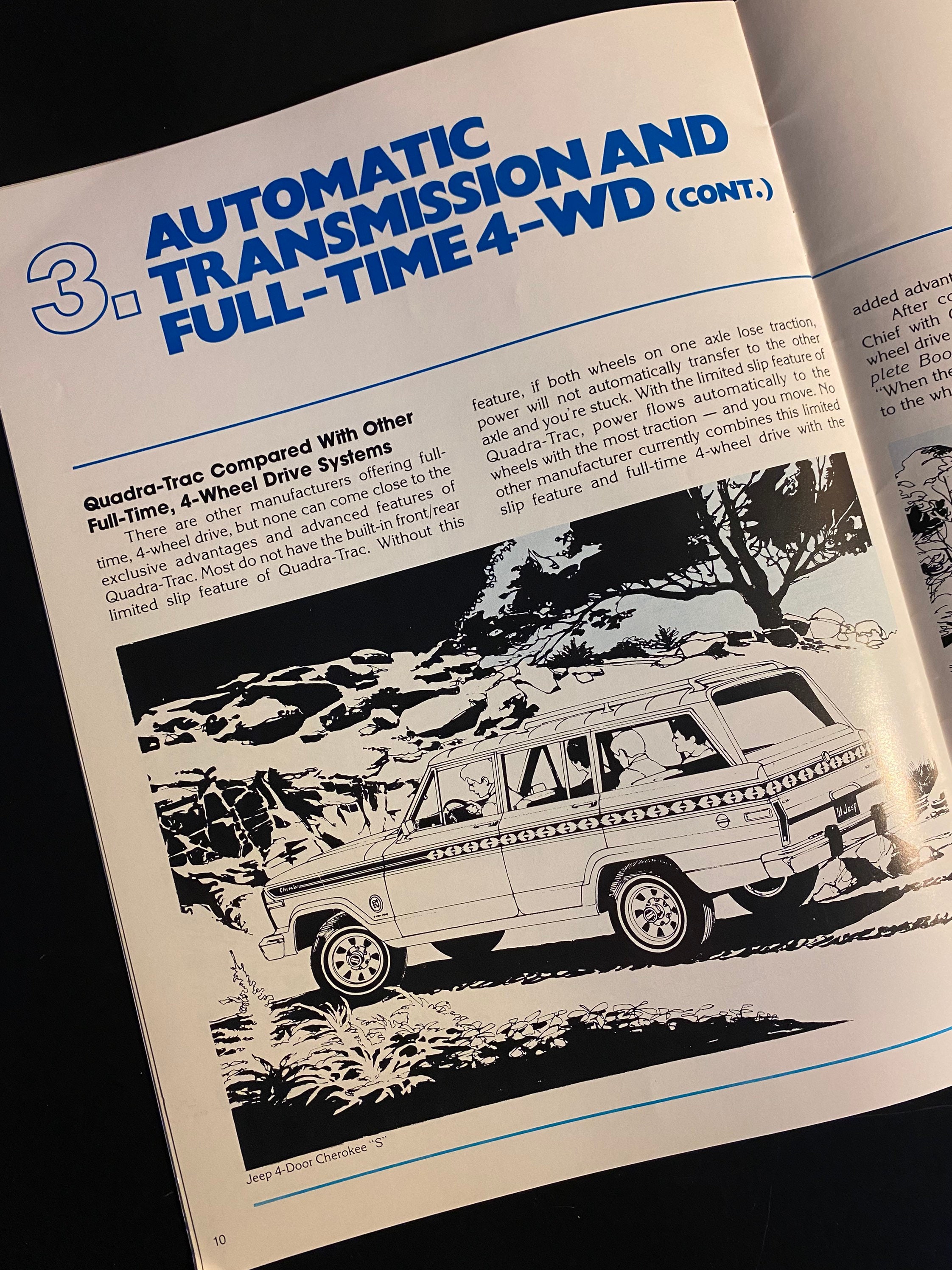 JEEP CJ Classic Car Brochure, Jeep Vintage Car Folder, Jeep Classic Car ...