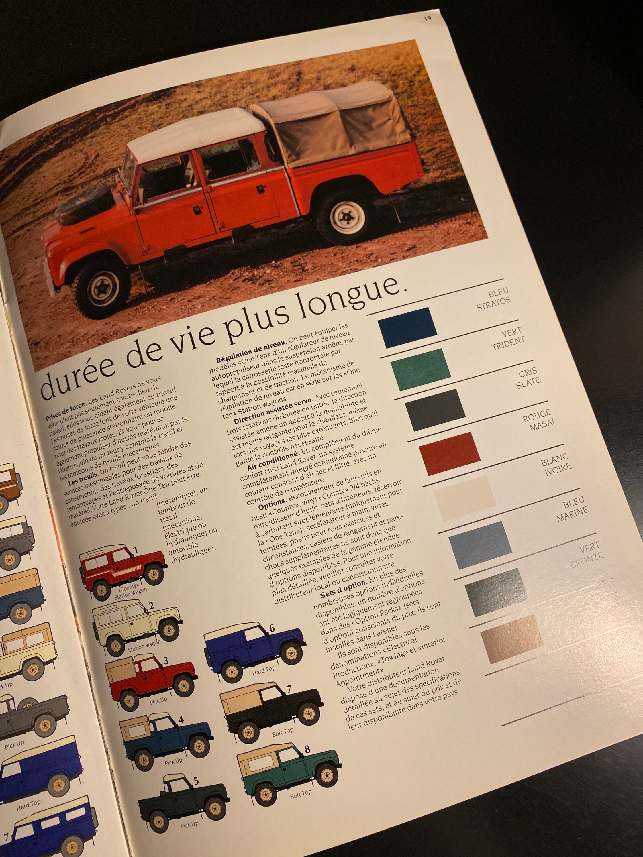 Land Rover Defender Classic Car Brochure Vintage Car Folder - Etsy