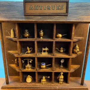 Brass Decorative Miniature Objects, Wall Decor, Display Cabinet - Etsy