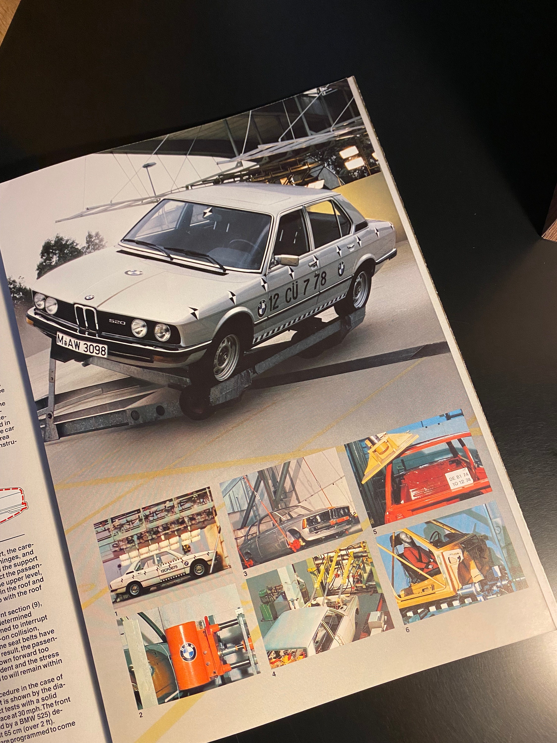 BMW Classic Car Brochure, Vintage Car Folder, BMW Classic Car Brochure ...