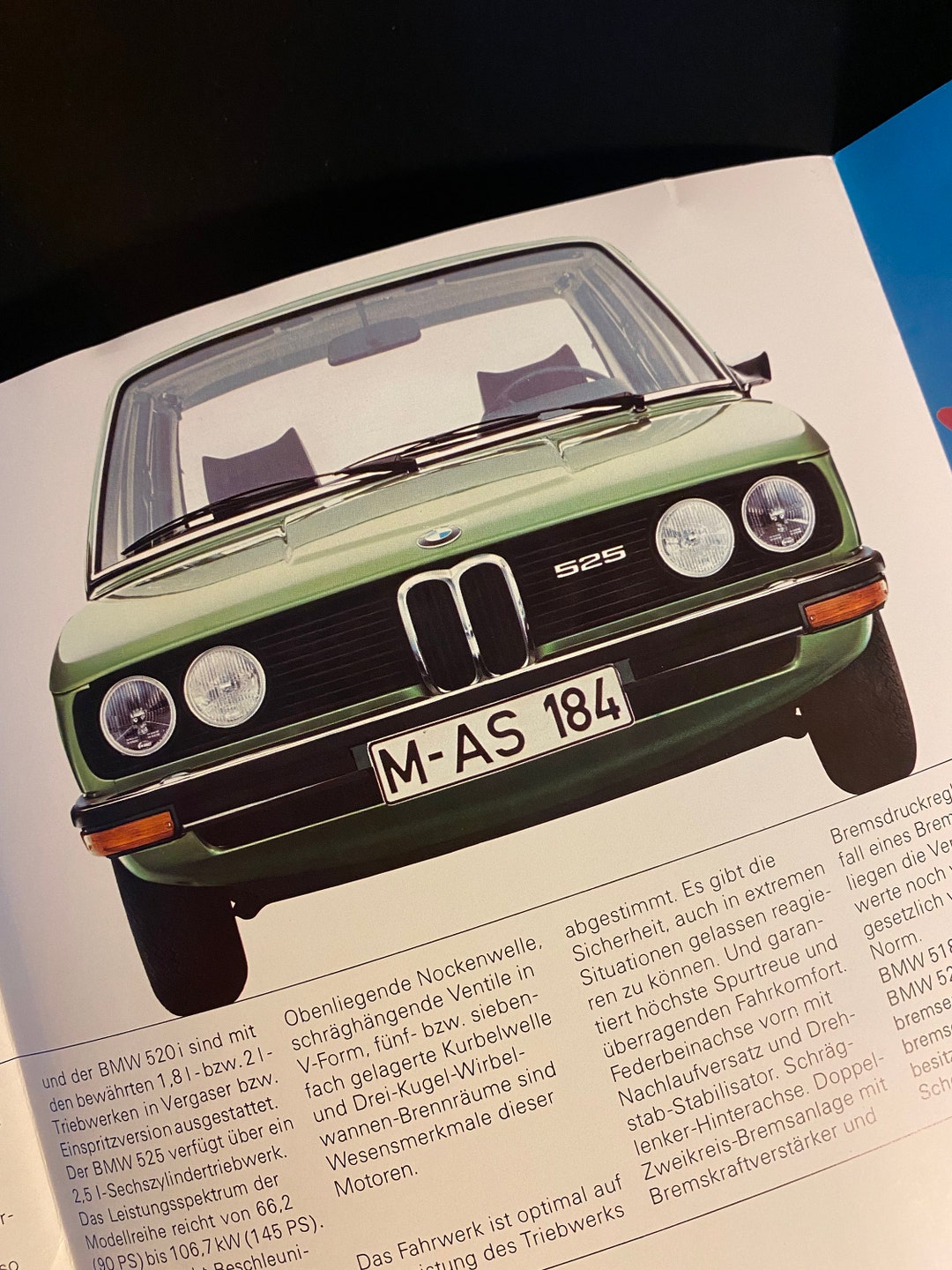 BMW Classic Car Brochure, Vintage Car Folder, BMW Classic Car Brochure ...