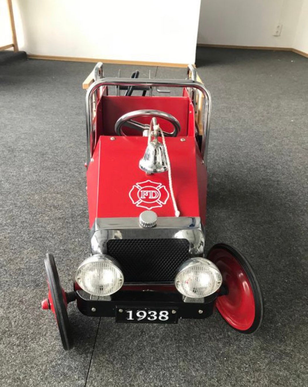 Metal Pedal Car, Fire Fighter Unique Pedal Car, Pedal Car Collection - Etsy