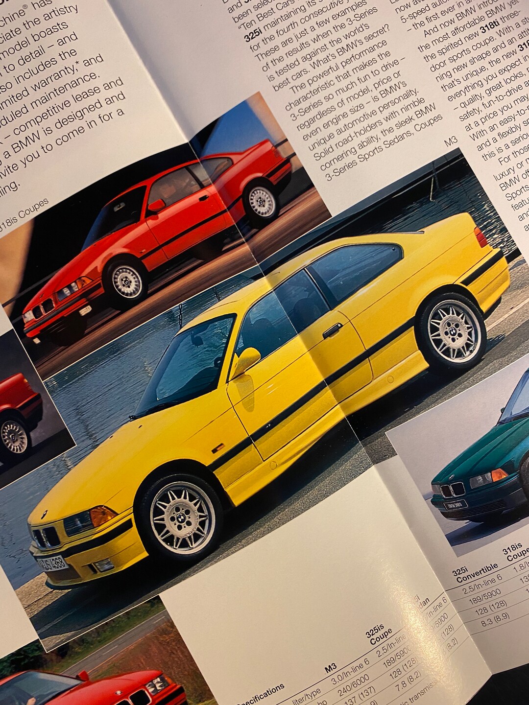 BMW Classic Car Brochure, Vintage Car Folder, BMW Classic Car Brochure ...