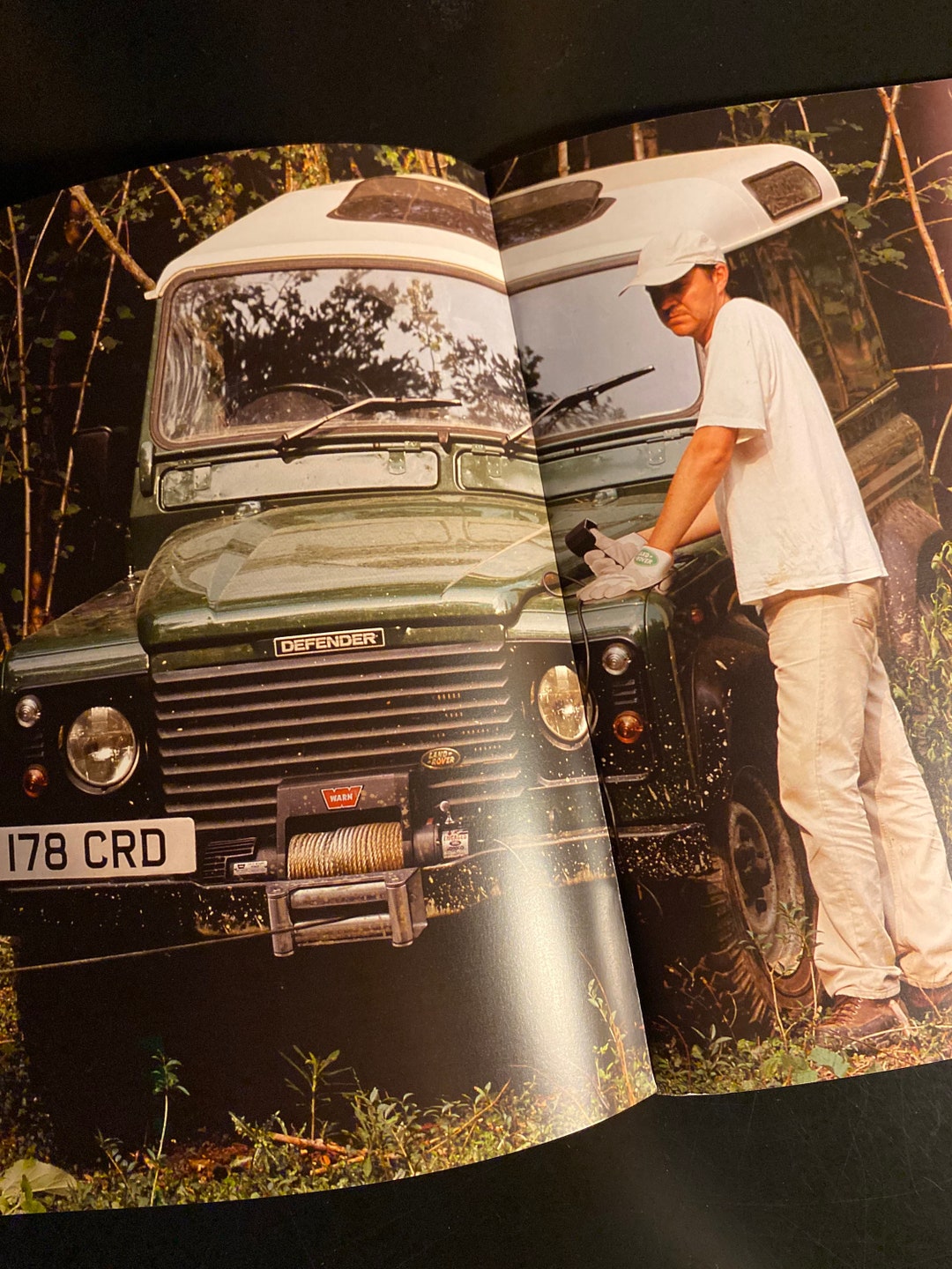 Land Rover Defender Classic Car Brochure, Vintage Car Folder, Land ...