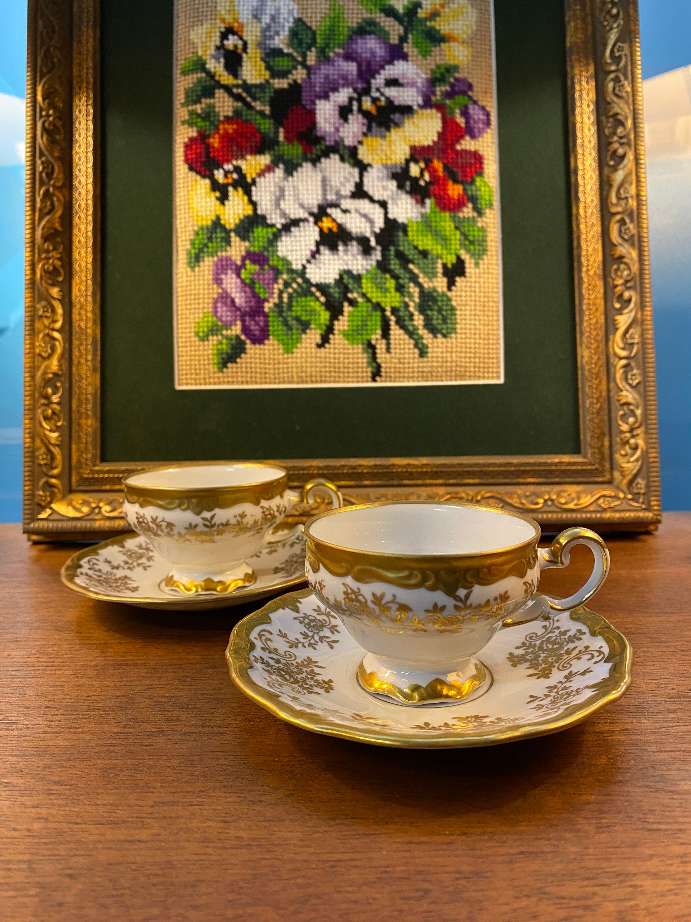 Weimar Porcelain Katharina Cup and Saucer, Vintage Cup , Excellent ...