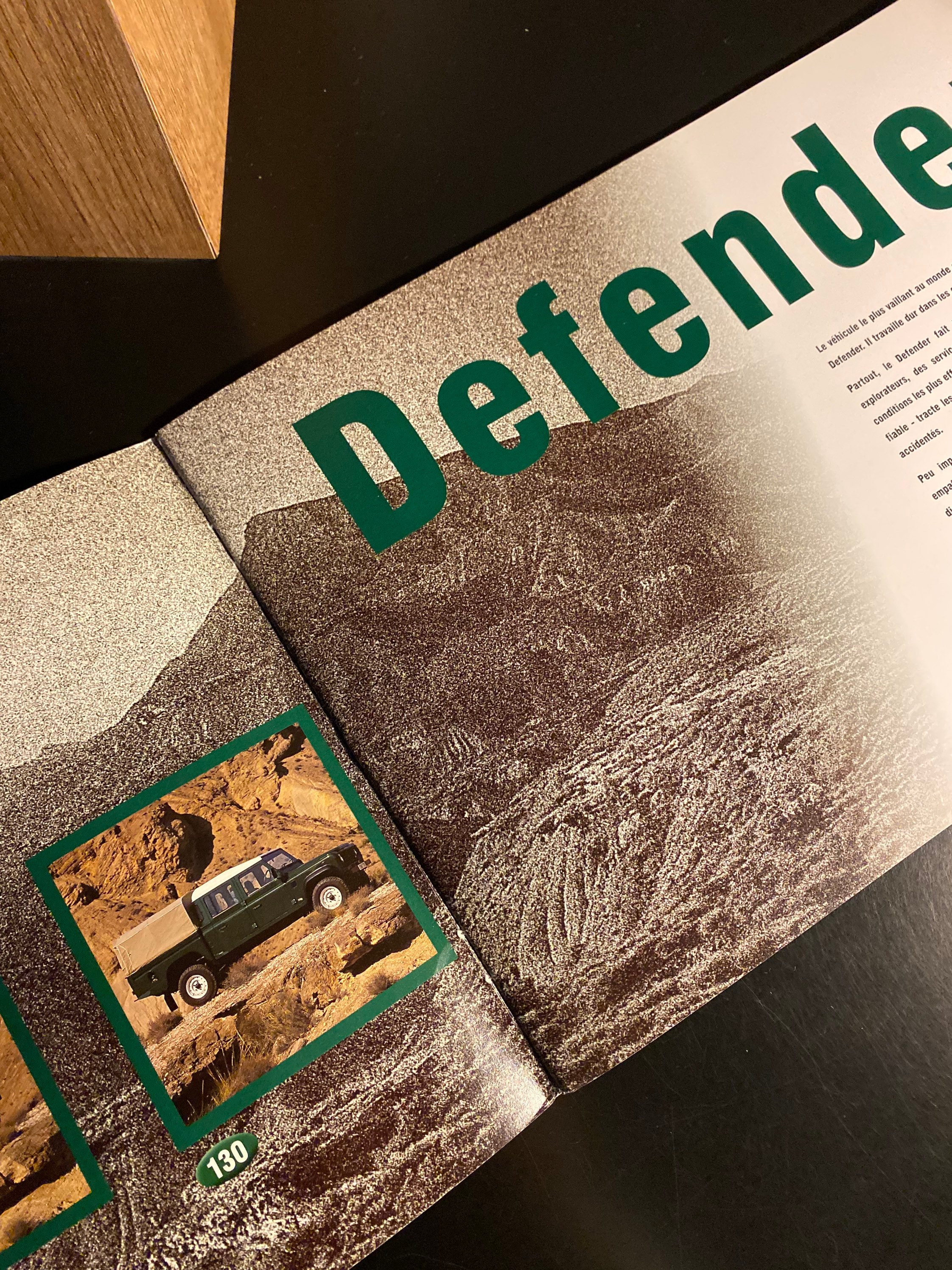 Land Rover Defender Classic Car Brochure Vintage Car Folder - Etsy