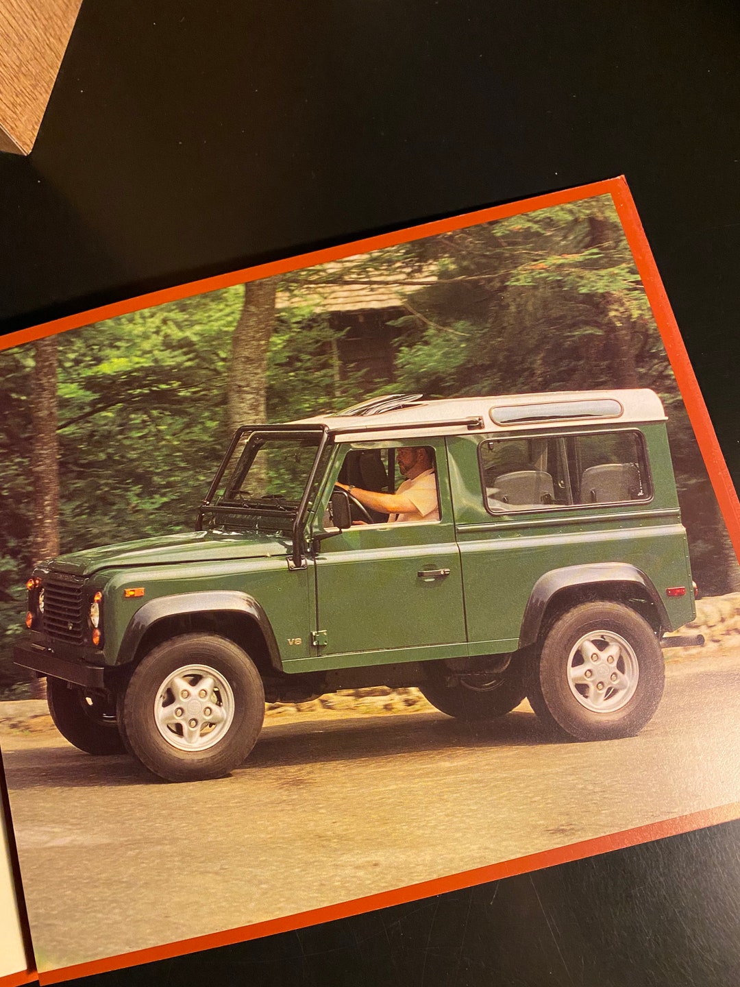 Land Rover Defender Classic Car Brochure, Vintage Car Folder, Land ...