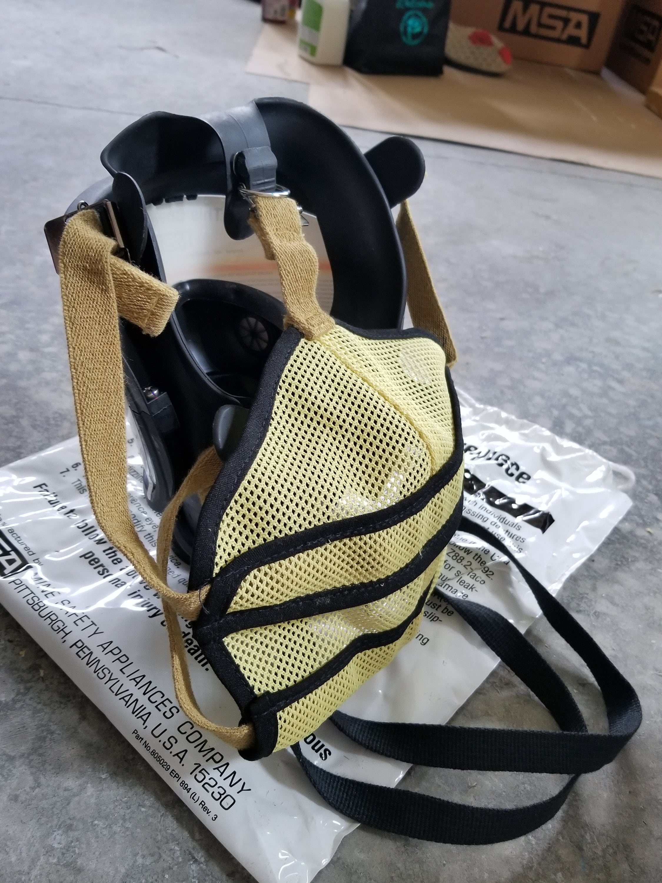 MSA Ultra Elite Full Face Respirator Mask SCBA - Etsy