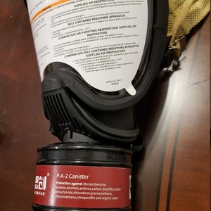 MSA Ultra Elite Full Face Respirator Mask SCBA - Etsy