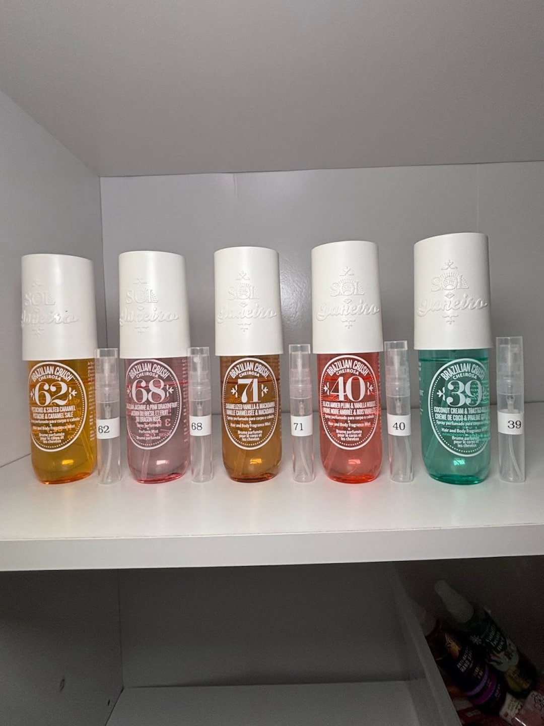 SDJ Brazilian Cheirosa 5ml Decant for 39,40,62,68,71 - Etsy UK