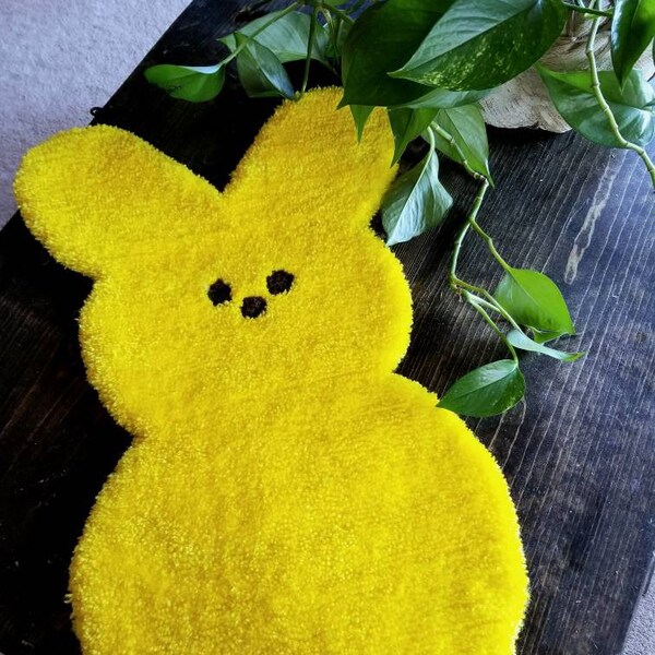Bunny Rug - Etsy