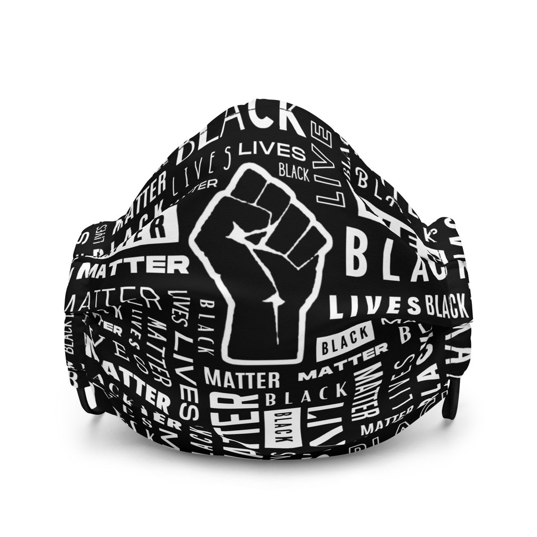 BLM Stamp Face Mask - Etsy