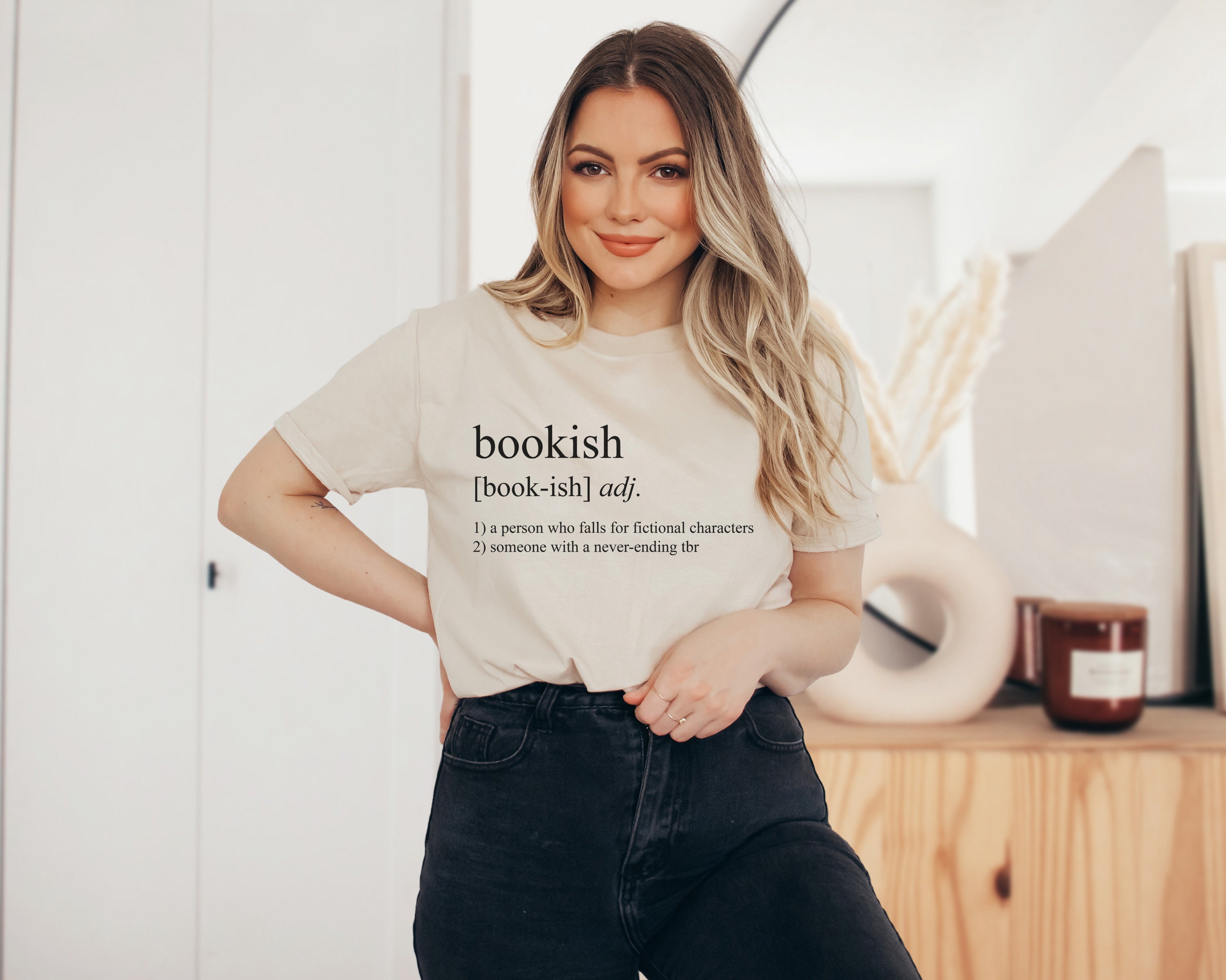 Bookish Definition T-shirt | Gift for Book Lover, Bookish Shirt ...