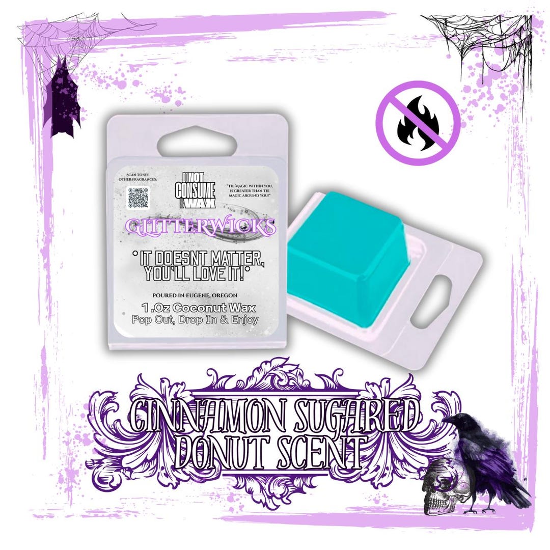 Booktok Carnival : Cinnamon Sugared Donut Scented Wax Melt - Etsy
