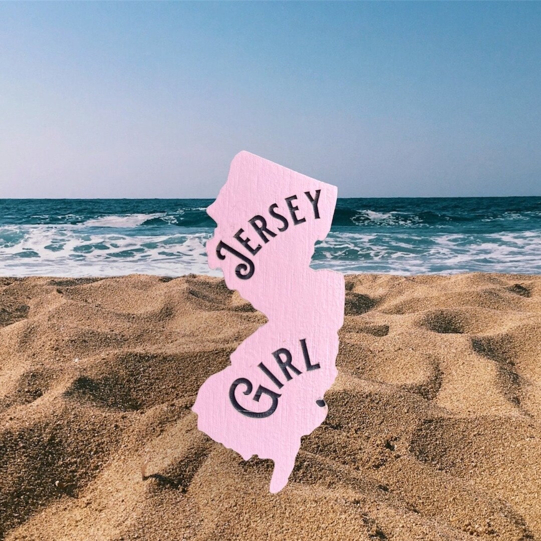 Jersey Girl Magnet, Jersey Girl Decor, New Jersey Decor, Jersey Girl ...